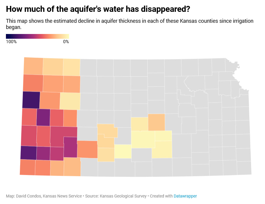 With the Ogallala Aquifer drying up, Kansas ponders limits to ...